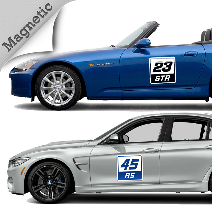 Magnetic Autocross Numbers – Autocross Digits